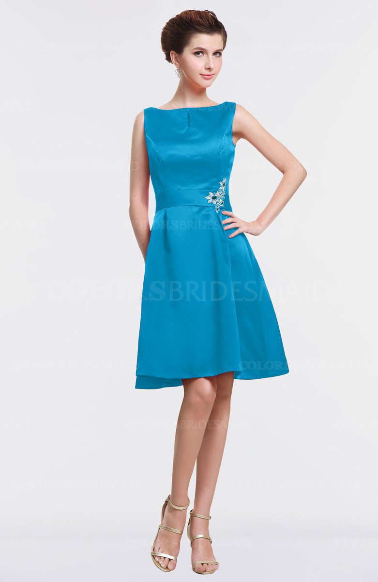 ColsBM Gloria Cornflower Blue Bridesmaid Dresses - ColorsBridesmaid