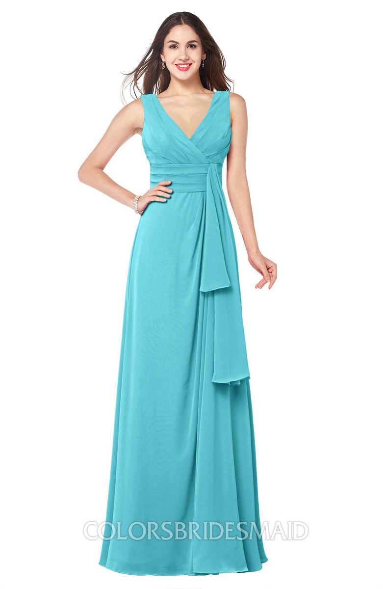 ColsBM Brenda Turquoise Bridesmaid Dresses - ColorsBridesmaid