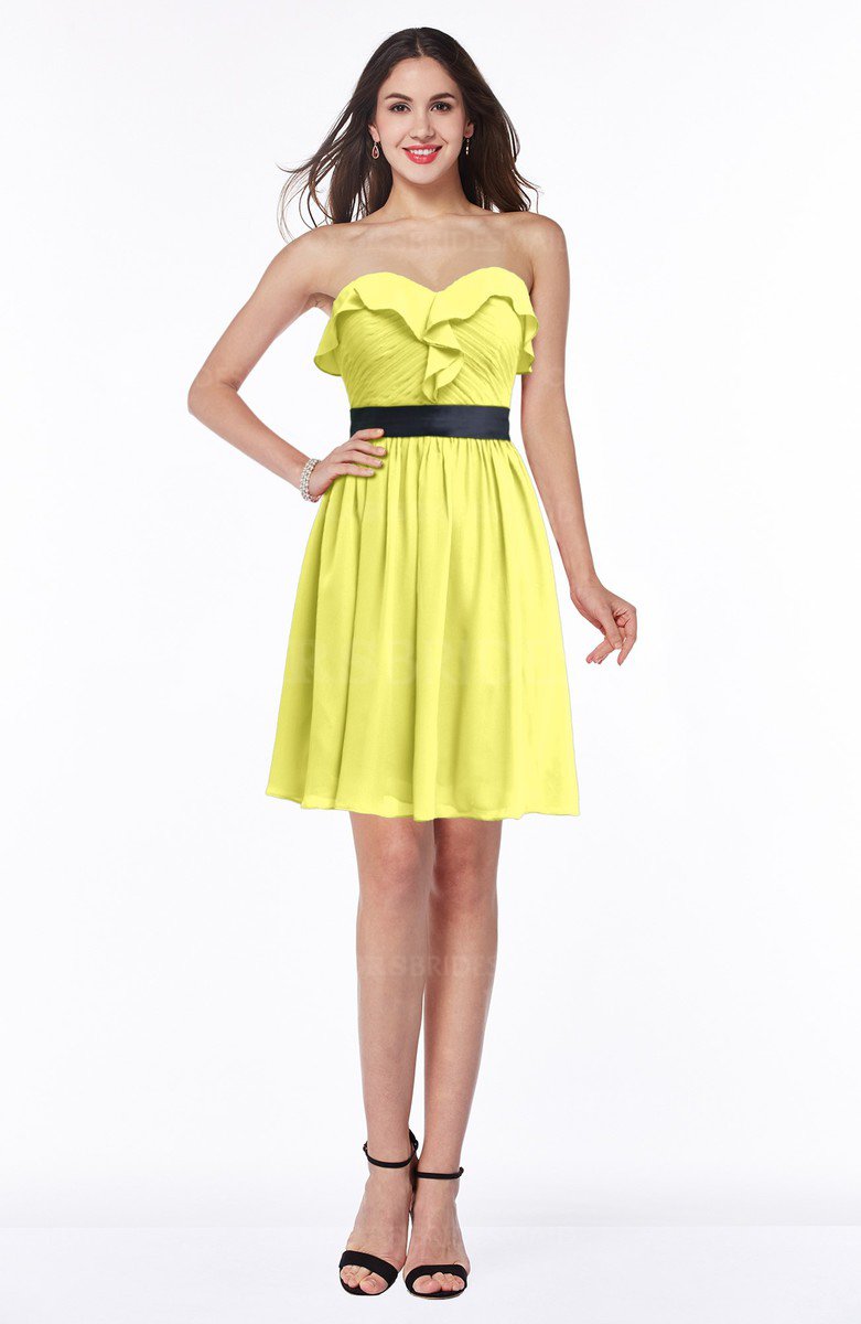 ColsBM Kimber Pale Yellow Bridesmaid Dresses - ColorsBridesmaid