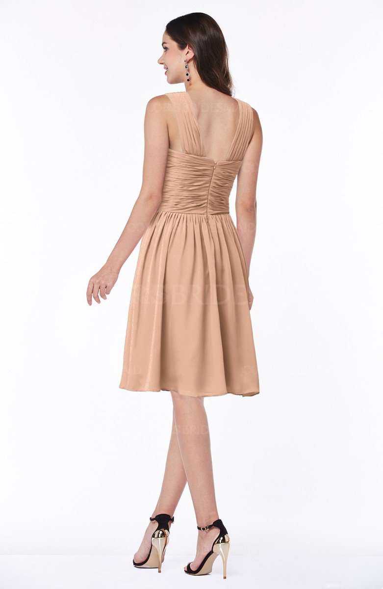 ColsBM Lauren Almost Apricot Bridesmaid Dresses - ColorsBridesmaid