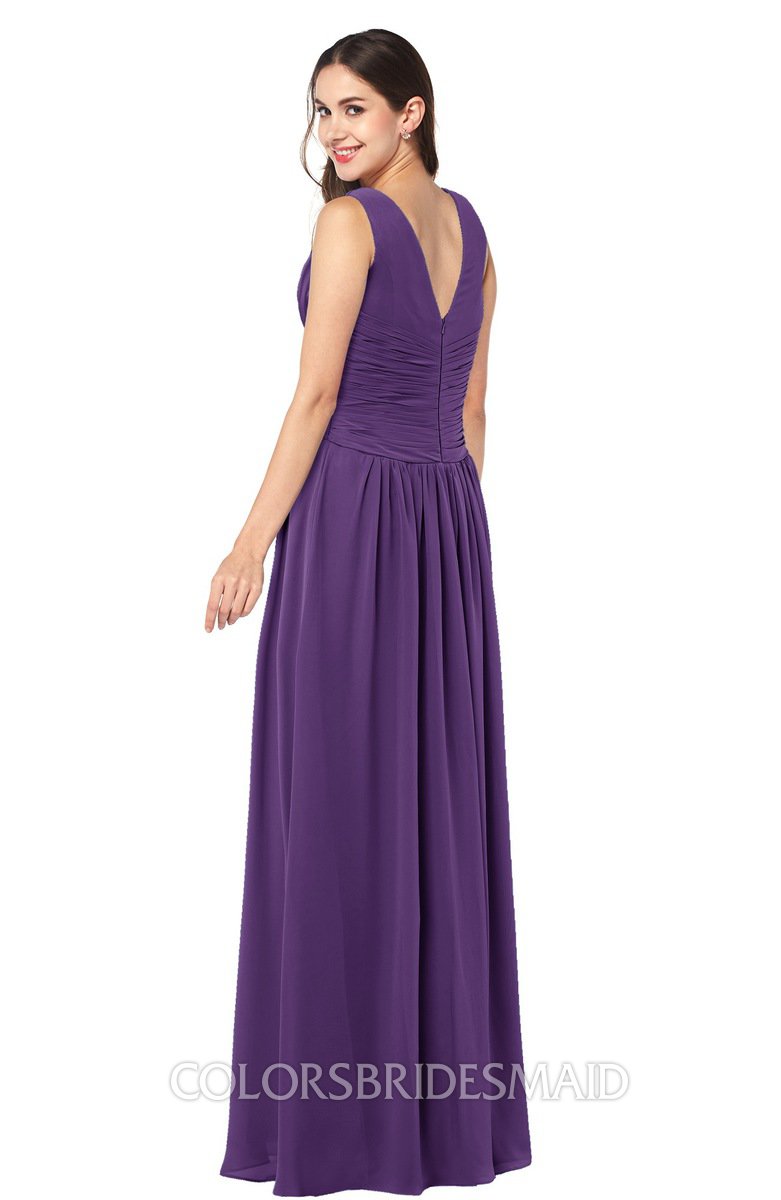 ColsBM Lucia Dark Purple Bridesmaid Dresses - ColorsBridesmaid
