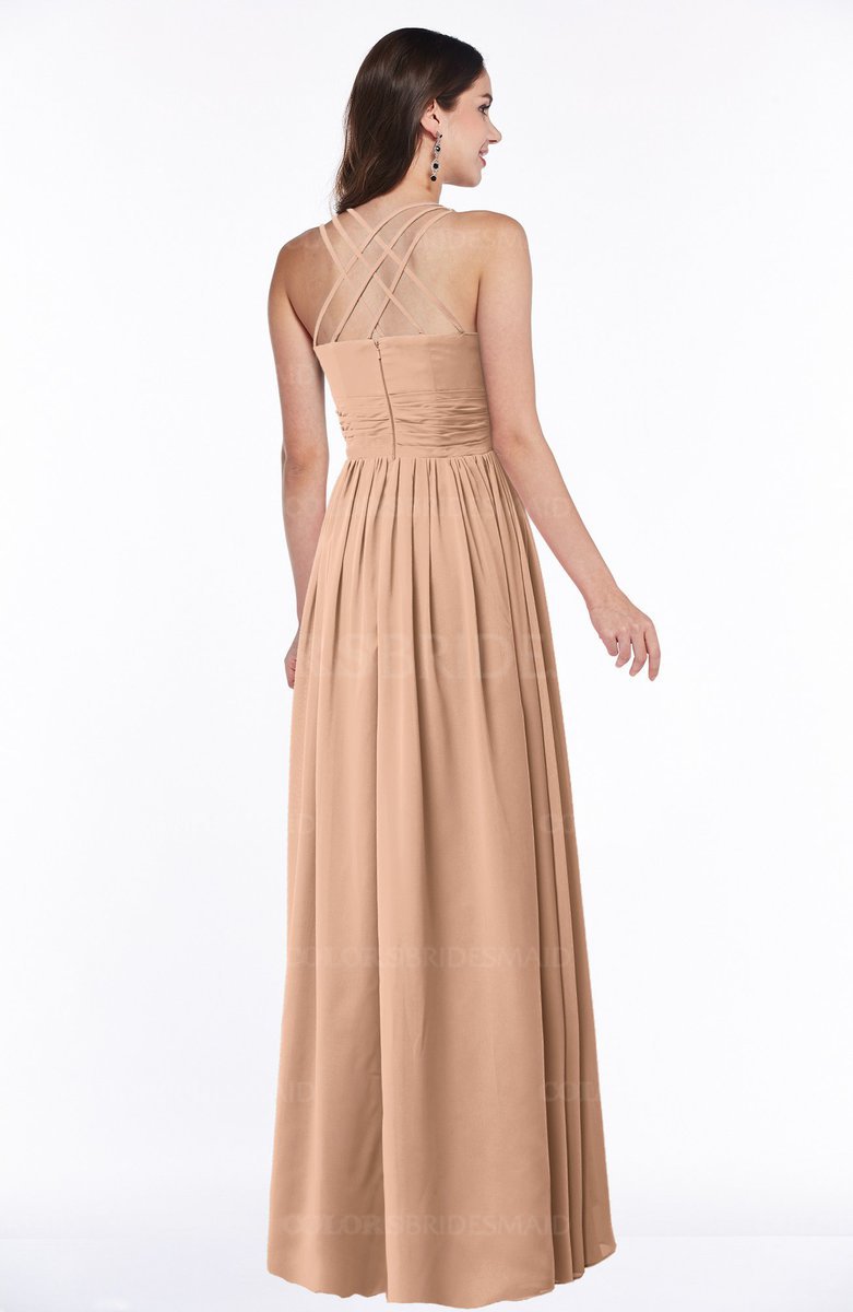 ColsBM Veronica Almost Apricot Bridesmaid Dresses - ColorsBridesmaid