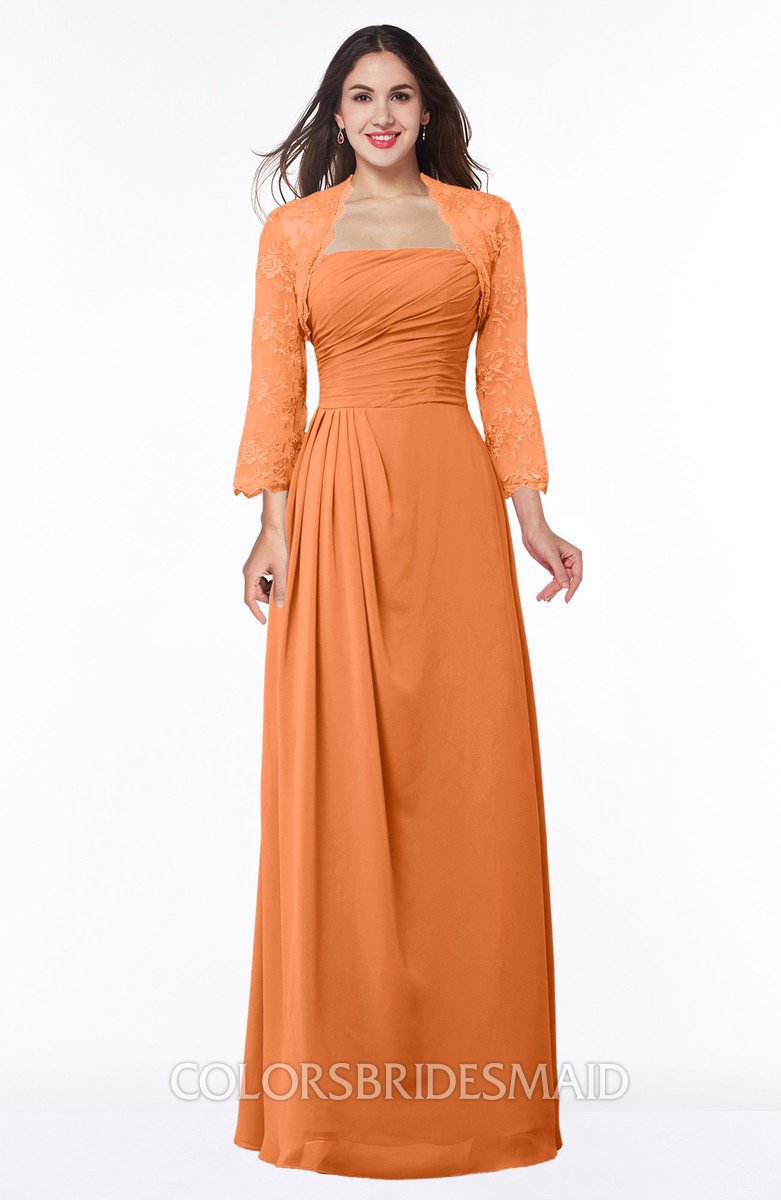ColsBM Camila Mango Bridesmaid Dresses - ColorsBridesmaid