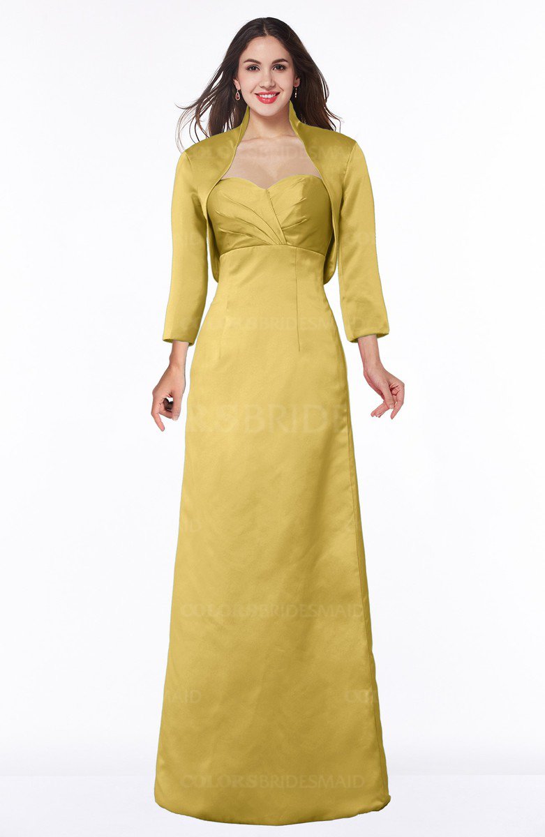 ColsBM Erica Misted Yellow Bridesmaid Dresses - ColorsBridesmaid