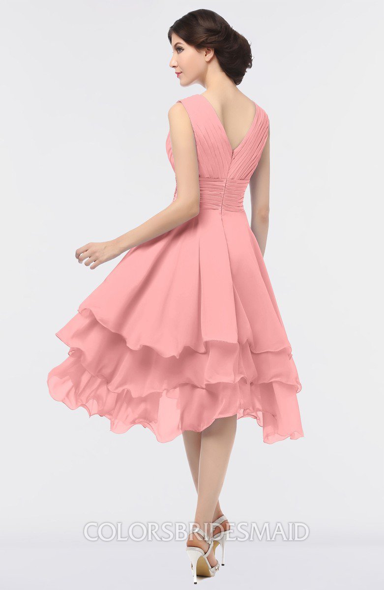 ColsBM Grace Flamingo Pink Bridesmaid Dresses - ColorsBridesmaid