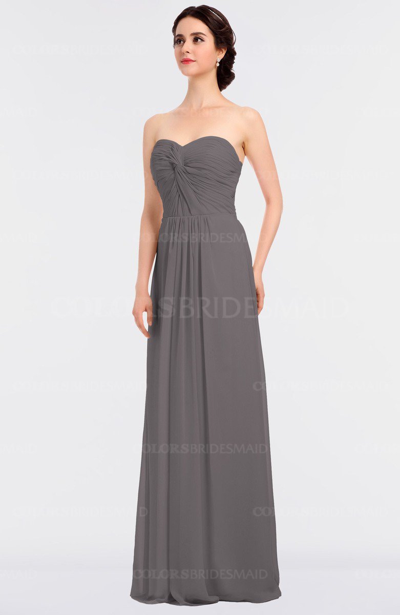 ColsBM Jenna Ridge Grey Bridesmaid Dresses - ColorsBridesmaid