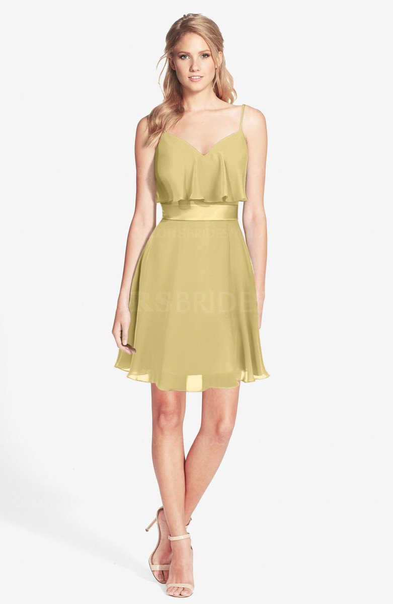 ColsBM Rosemary Gold Bridesmaid Dresses - ColorsBridesmaid