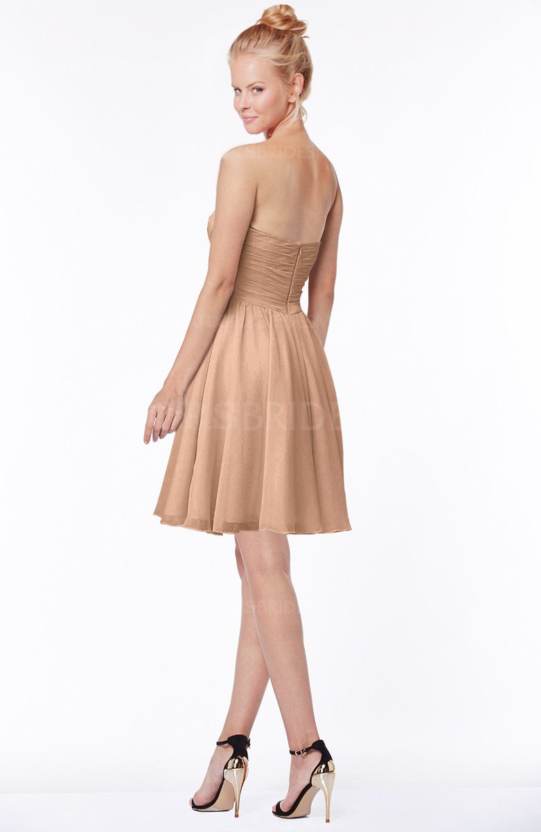 ColsBM Bridget Almost Apricot Bridesmaid Dresses - ColorsBridesmaid