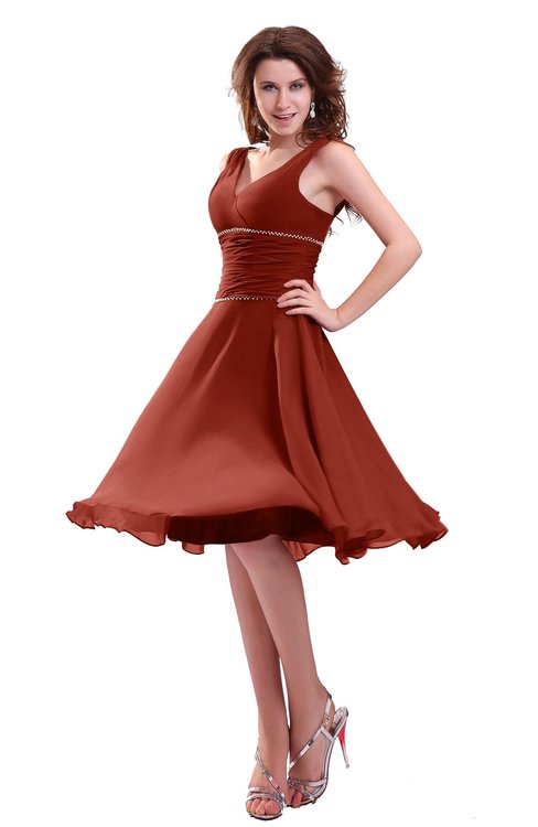 ColsBM Marina Rust Bridesmaid Dresses - ColorsBridesmaid