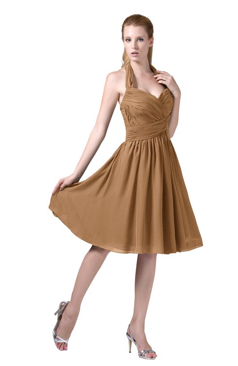 ColsBM Corinne Light Brown Bridesmaid Dresses - ColorsBridesmaid