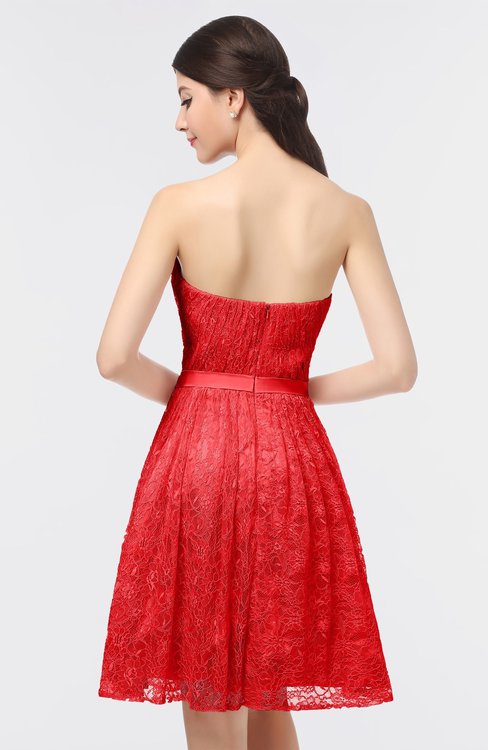 ColsBM Alaya Fiery Red Bridesmaid Dresses - ColorsBridesmaid