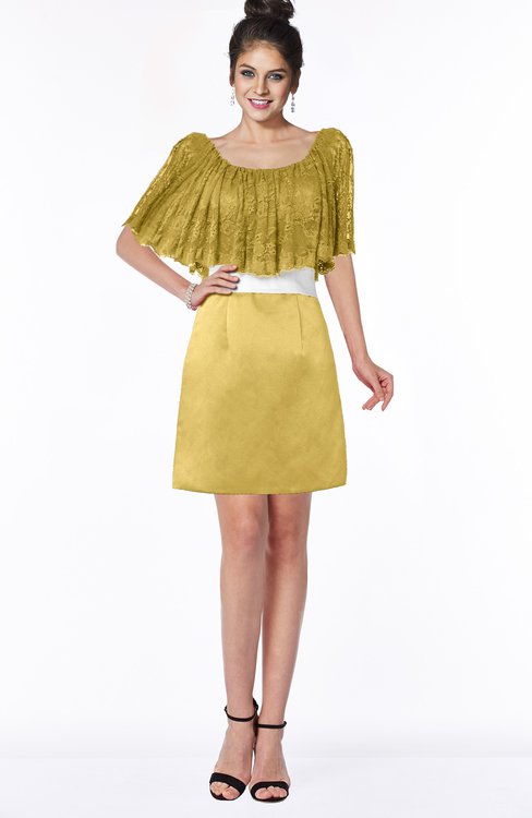 ColsBM Bria Misted Yellow Bridesmaid Dresses - ColorsBridesmaid